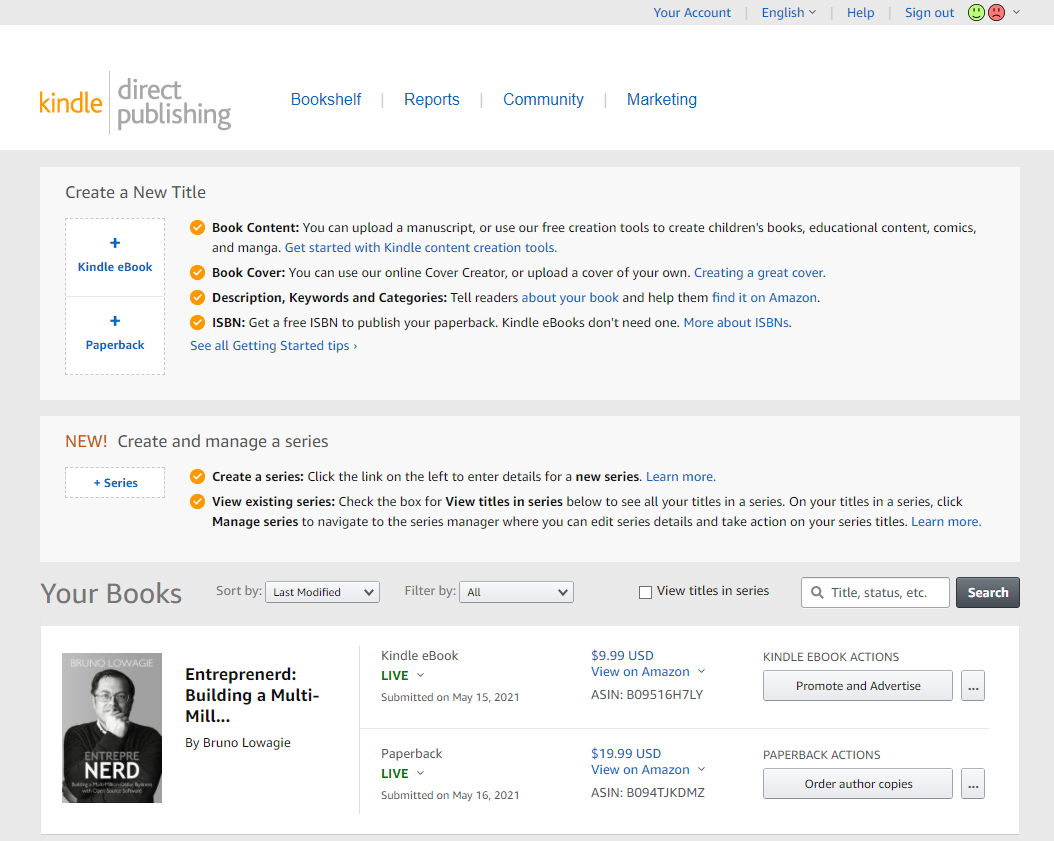 Publishing A Paperback On Amazon KDP Publishing A Paperback On Amazon KDP